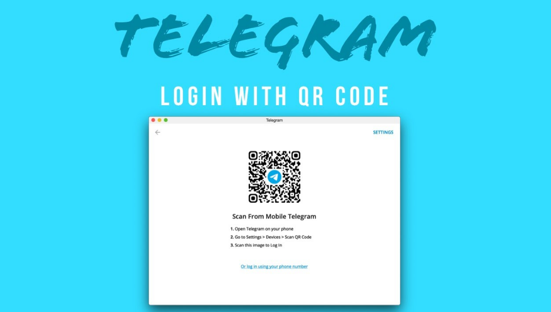 Telegram Web QR Kod Ile Giriş Nasıl Yapılır? 2022