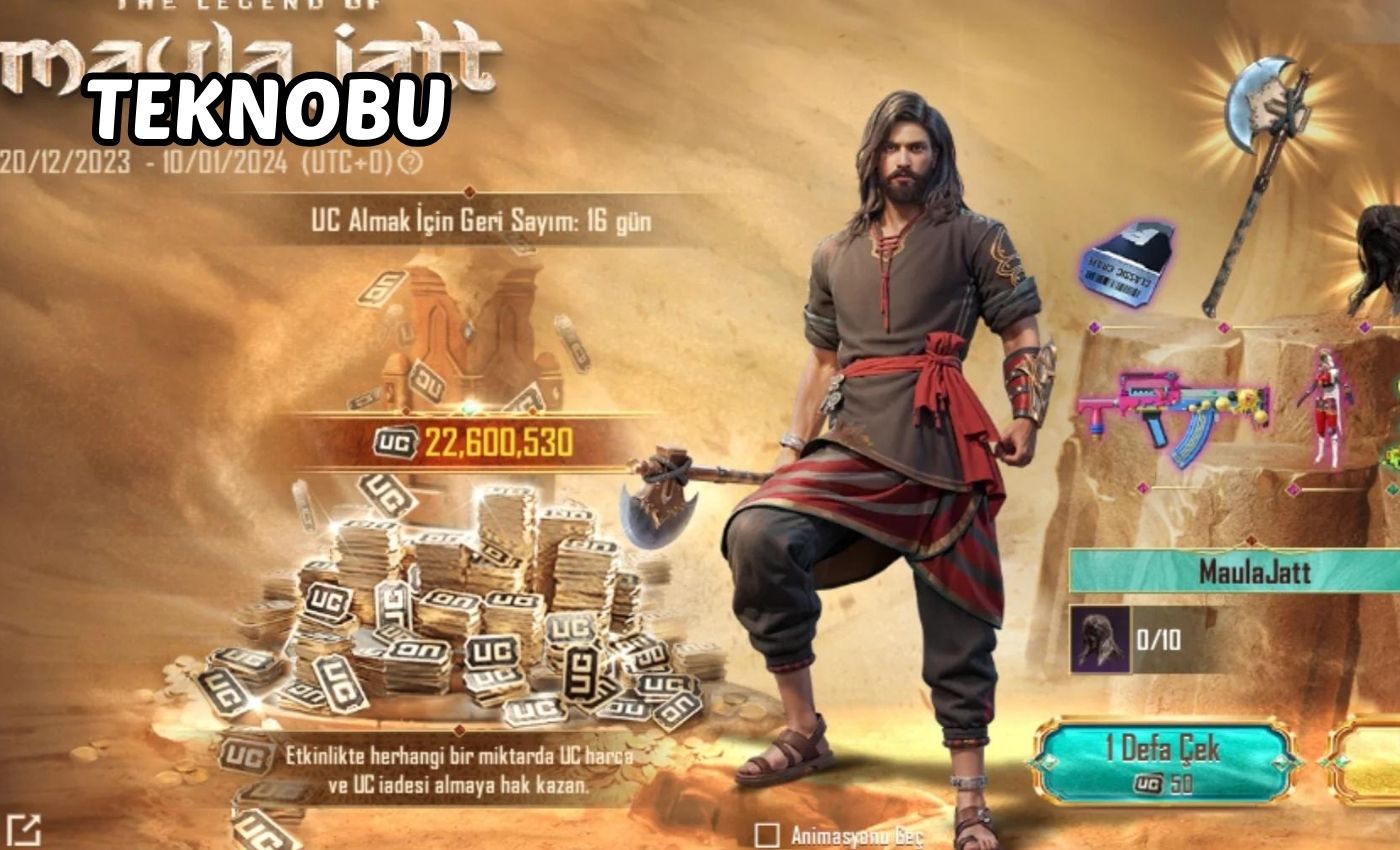 PUBG Mobile Maula Jatt Kodu, PUBG Mobile Maula Jatt Takas Kodu (2024)
